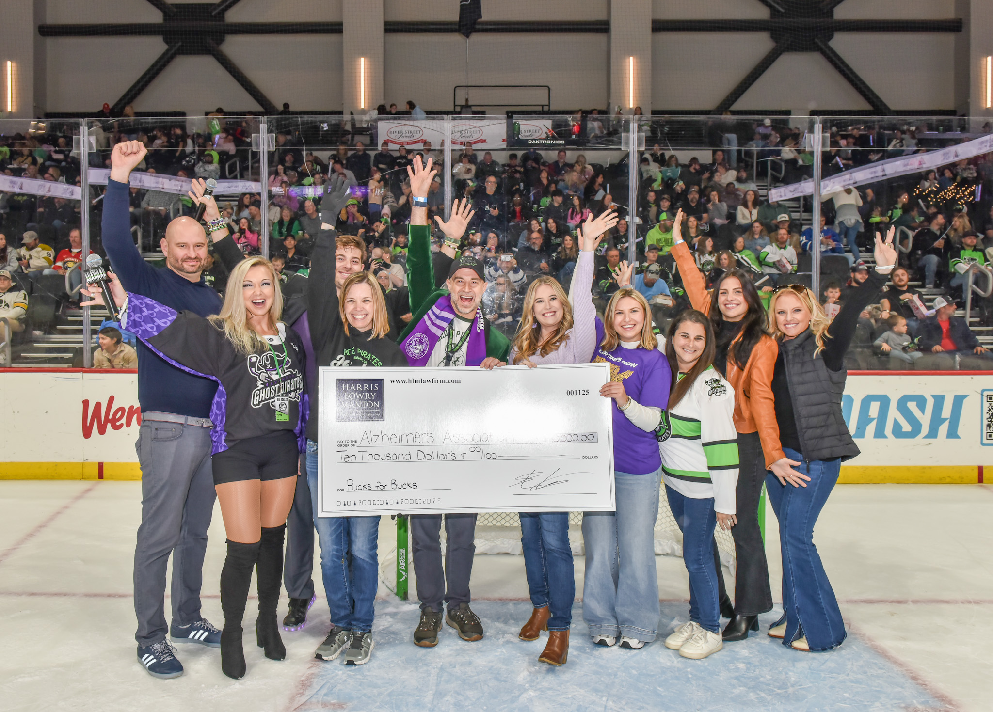 Harris Lowry Manton LLP at Savannah Ghost Pirates 2025 Alzheimer's ...